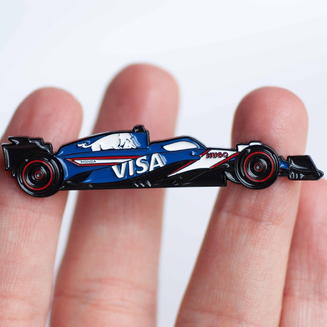 RB VCARB 01 Formula One Car Enamel Pin - Etsy
