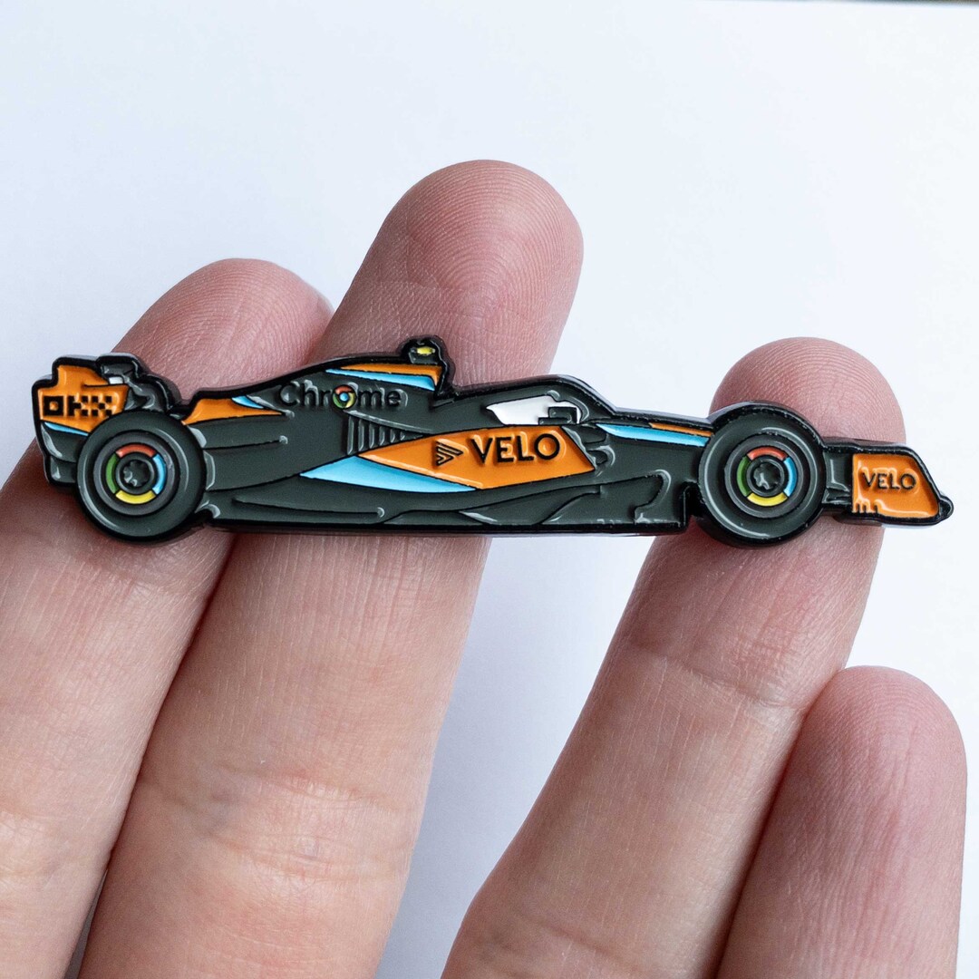 Mclaren MCL60 Formula One Car Enamel Pin - Etsy