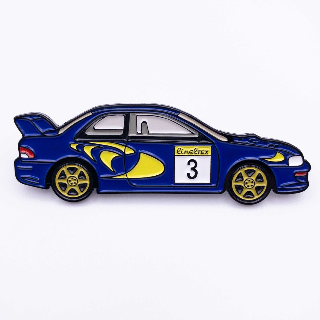 Subaru Impreza WRC98 Rally Car Enamel Pin - Etsy