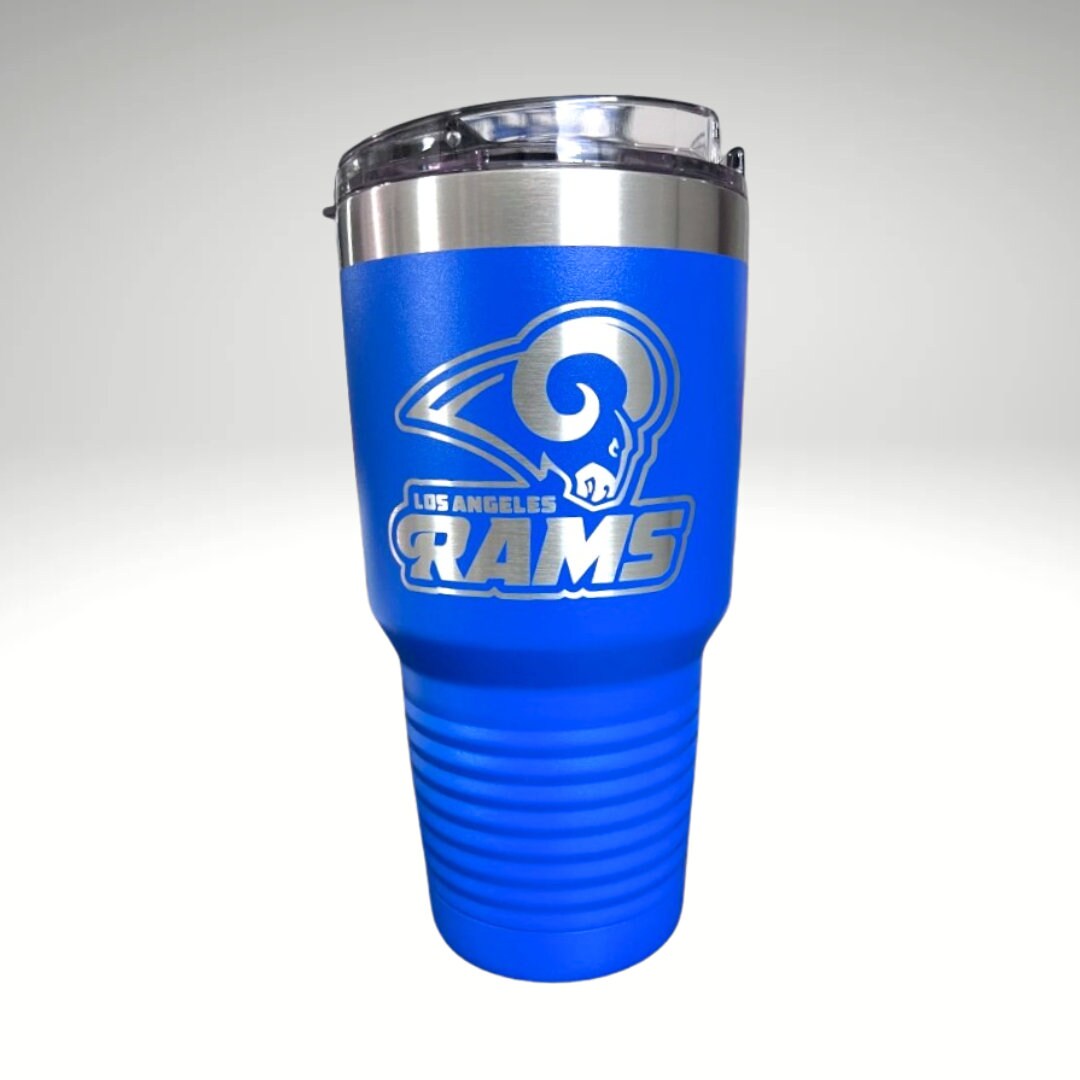 Inspired Los Angeles Rams Laser Engraved Tumbler Rams Tumbler ...