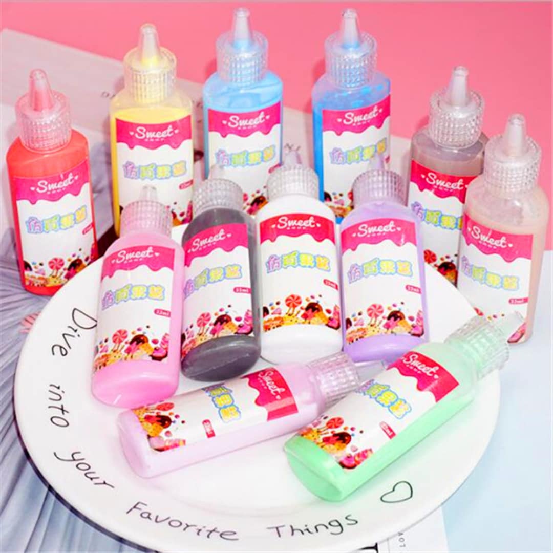 25g Fake Jam Silicone Deco Cream Shimmer Colors for Phone Case - Etsy