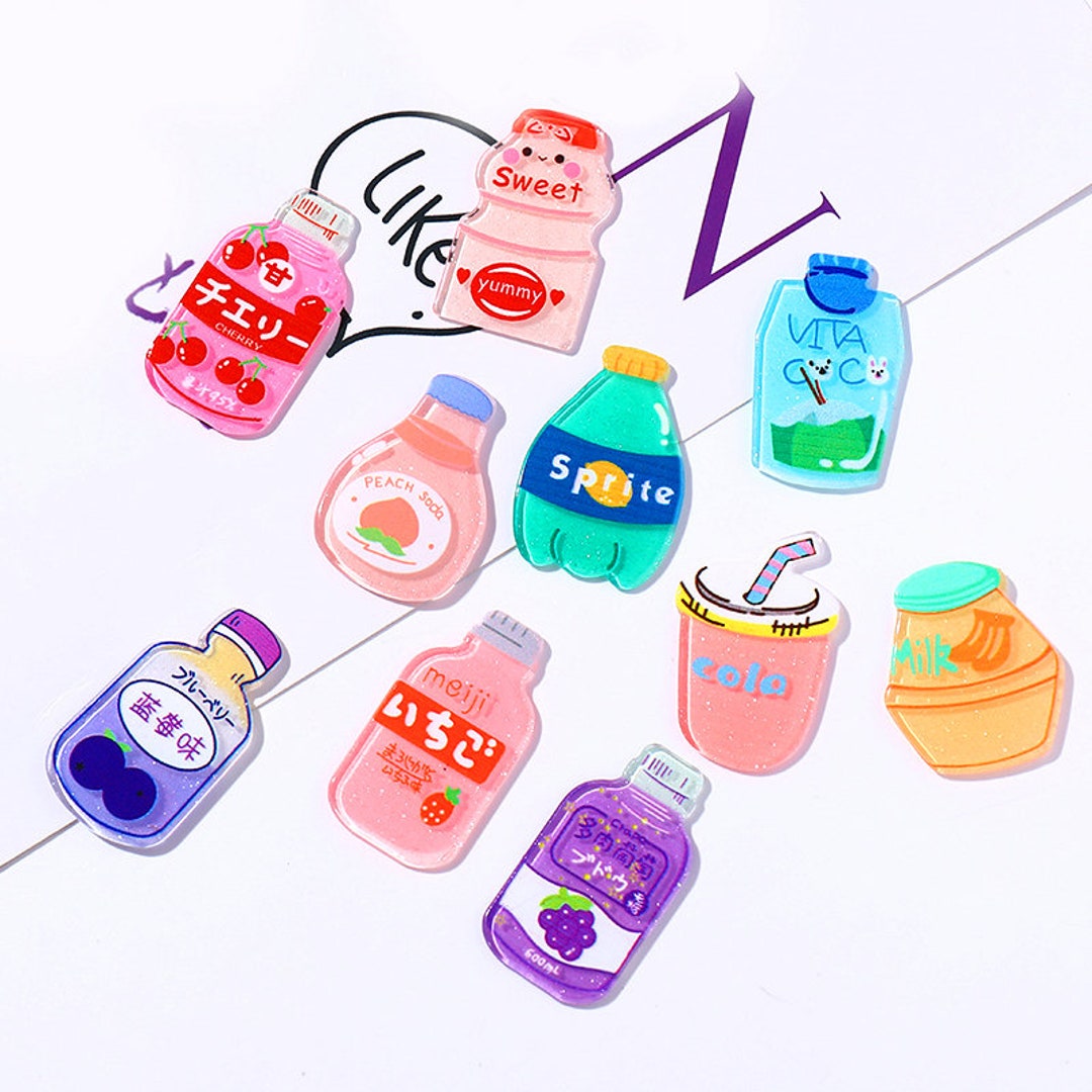 Bottle Juice Resin Accessories for DIY Phone Case Material Kit Handmade ...