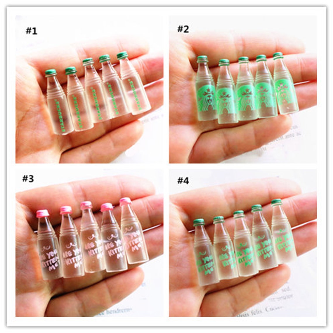 5/10/20/50pcs Water Bottle Charm Resin Charm for Jewelry - Etsy