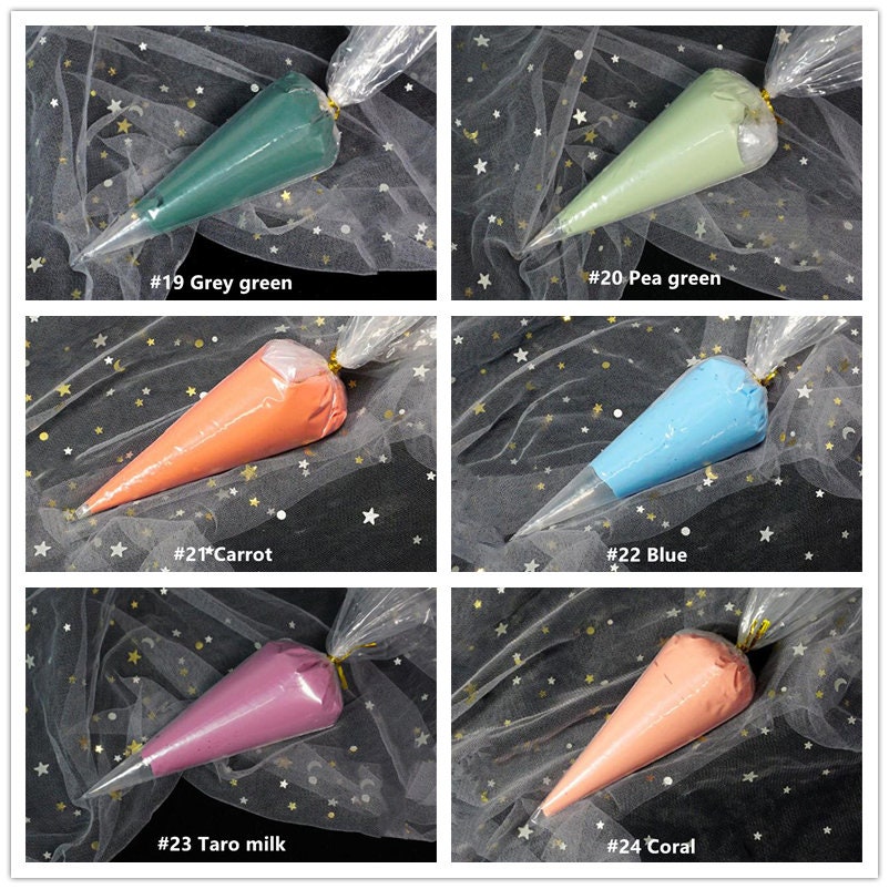 100g Fake Whipped Cream Silicone Deco Cream 34 Colors for - Etsy