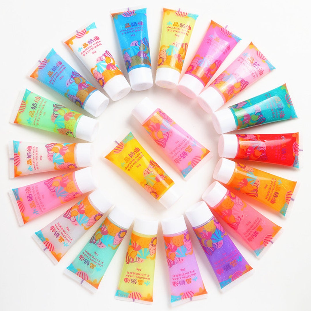 Jelly Glue Crystal Glue Cream Glue for Phone Case Material Pearlized ...