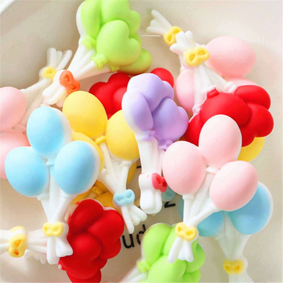 Balloon Resin Cartoon Simulation Fake Food for DIY Jewelry Making ...