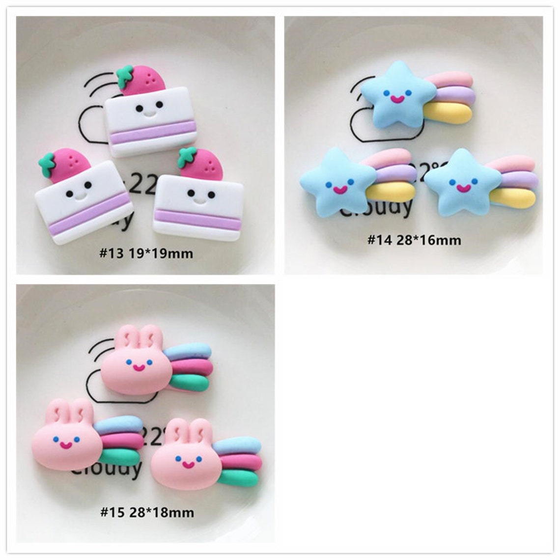 Rocket Alien Rabbit Girl Resin Cartoon Simulation Fake Food - Etsy