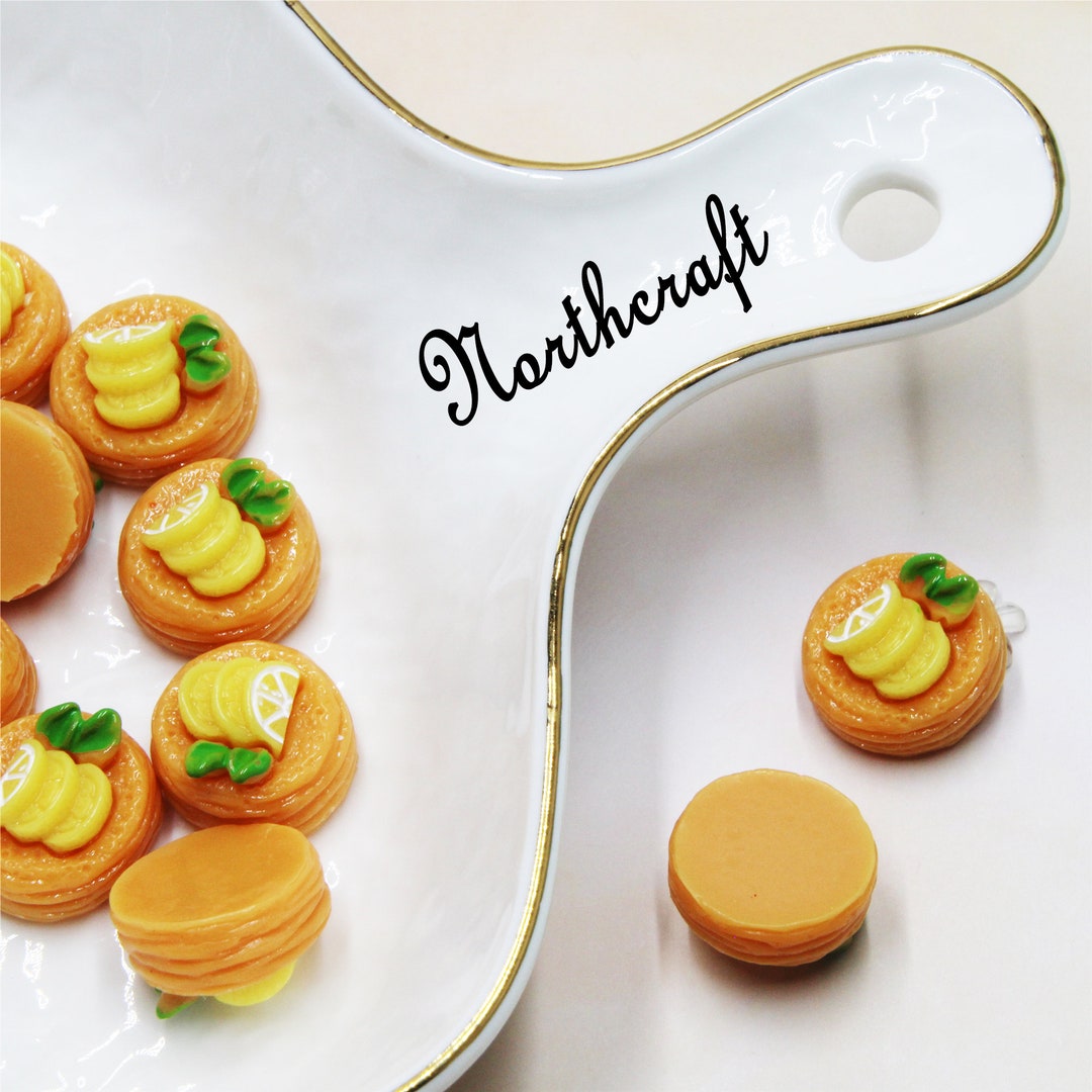 Resin Lemon Slice Cake Cabochons: Food Miniatures (20x20x13mm) - Etsy