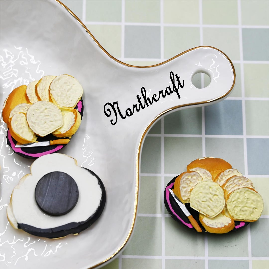 Sliced Bread Fridge Magnet: Resin Butter Bread Decor - Etsy