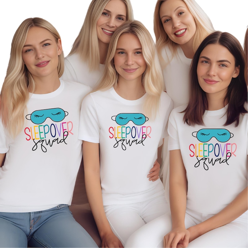 Slumber Party Squad Shirt - Etsy