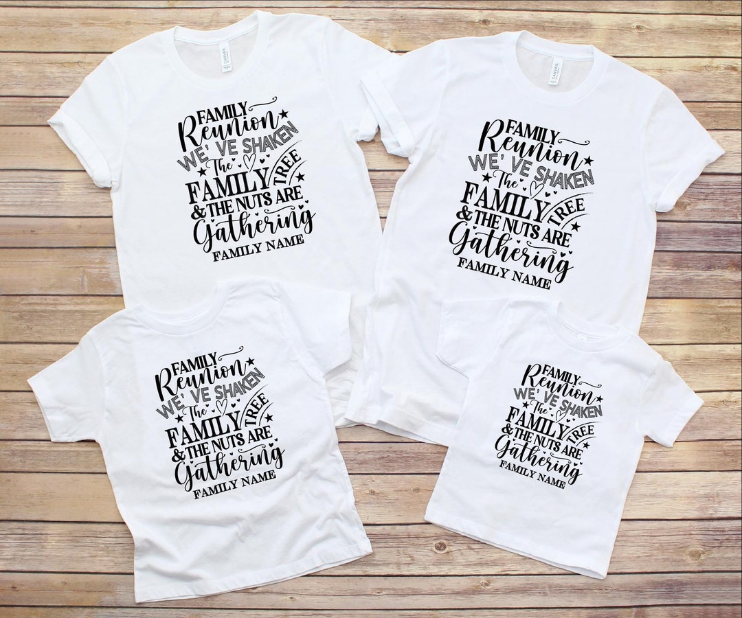 Custom Family Reunion Shirt, Family Matching Shirt, Custom Family Name ...