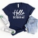 Hello Retirement Shirt, Happy Retirement Shirt, Retirement Shirt, Cute ...