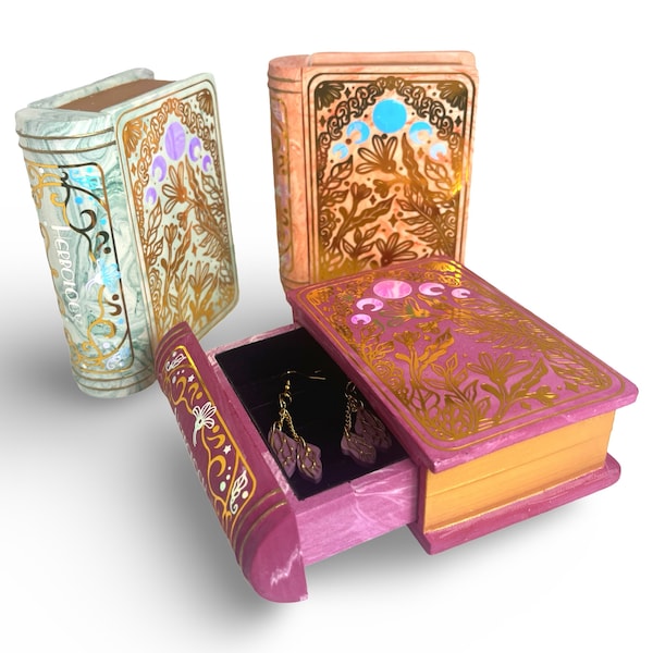 Book Jewelry Box - Etsy