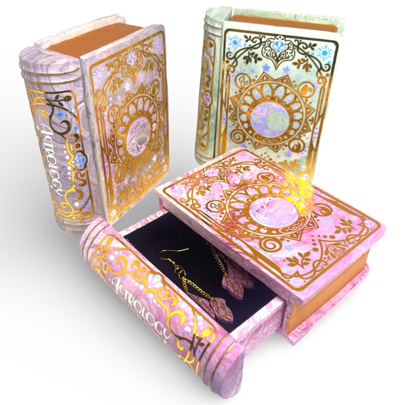 Book Jewelry Box - Etsy