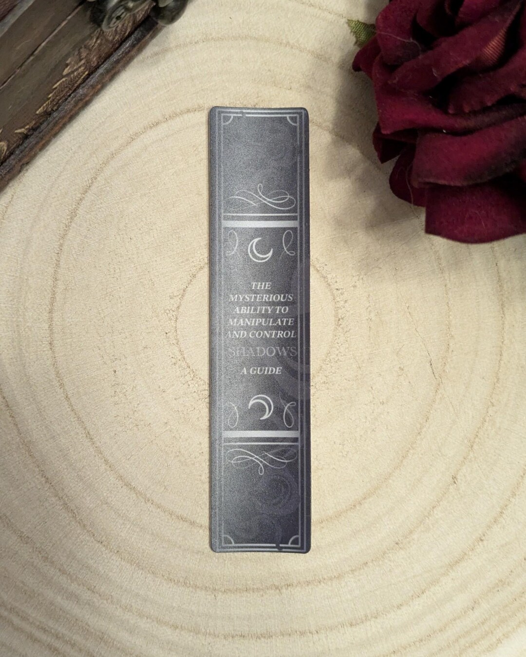 Shadow Manipulation Book Spine Sticker - Etsy