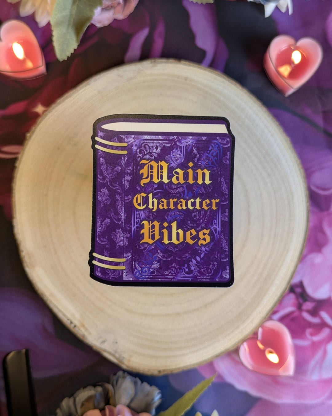 Main Character Vibes Book Trope Sticker - Etsy UK