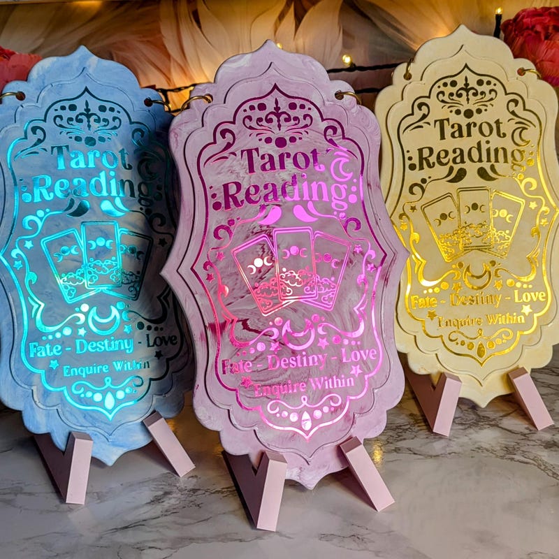 Tarot Reader Sign - Etsy
