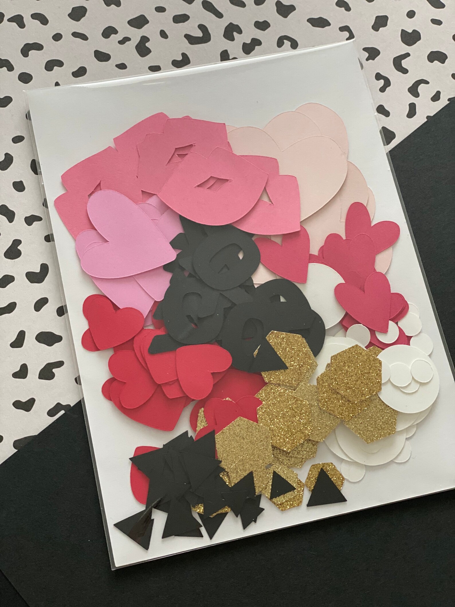 Valentine Confetti XO Confetti Lip Confetti | Etsy