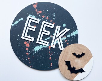 Eek Sign - Etsy