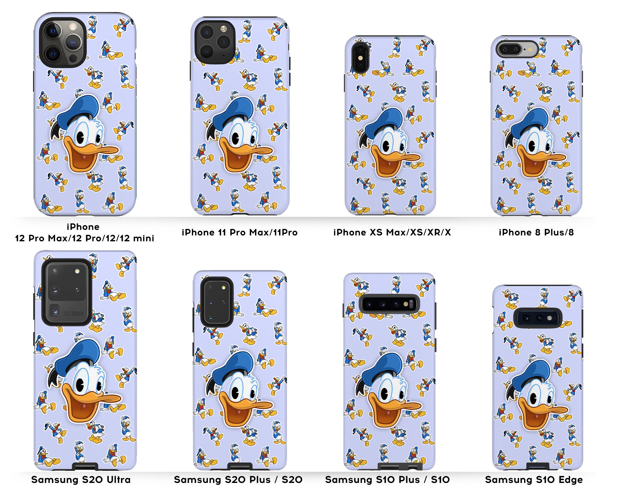 Donald Duck Design phone case Donald Duck art case Disney | Etsy