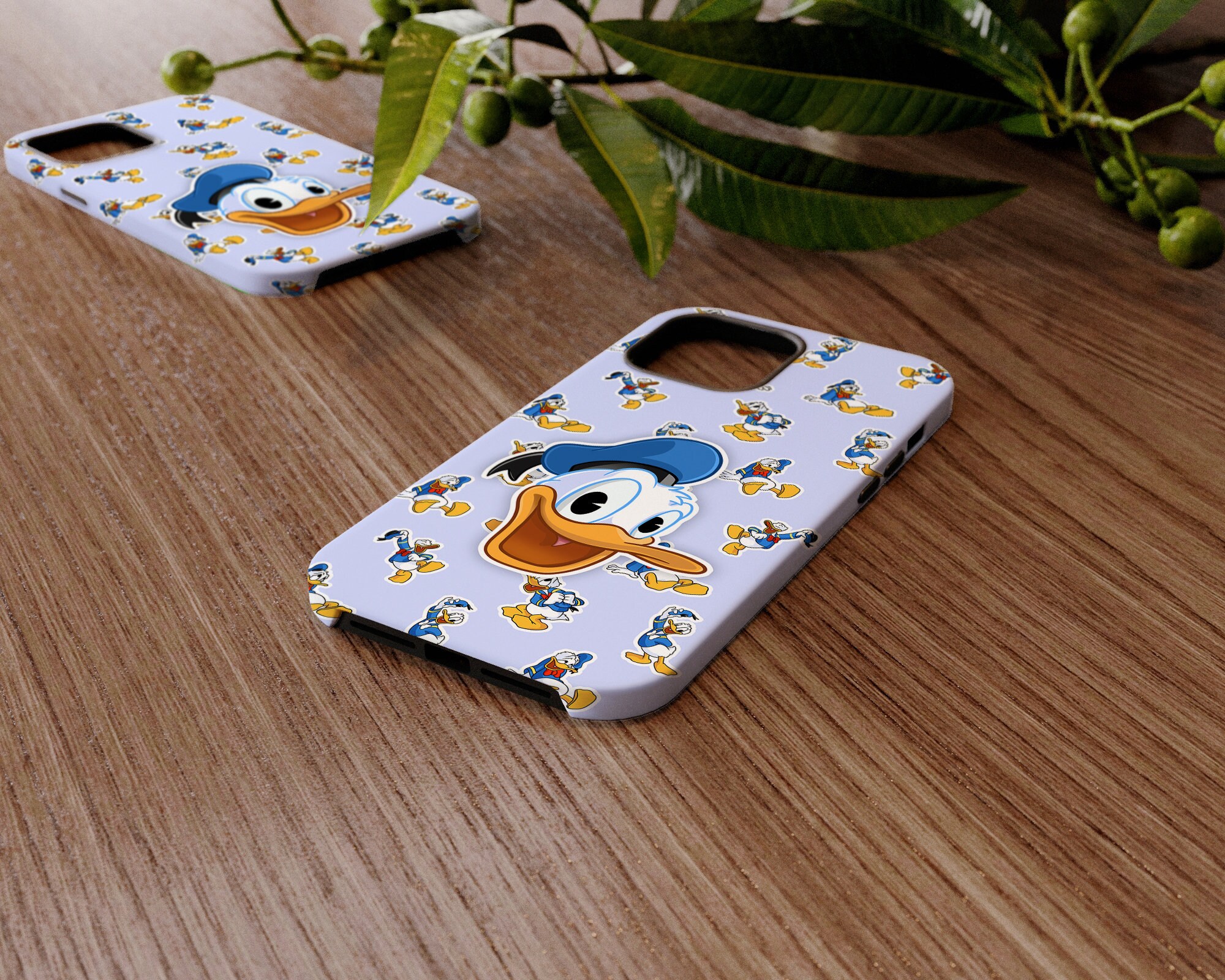 Donald Duck Design phone case Donald Duck art case Disney | Etsy