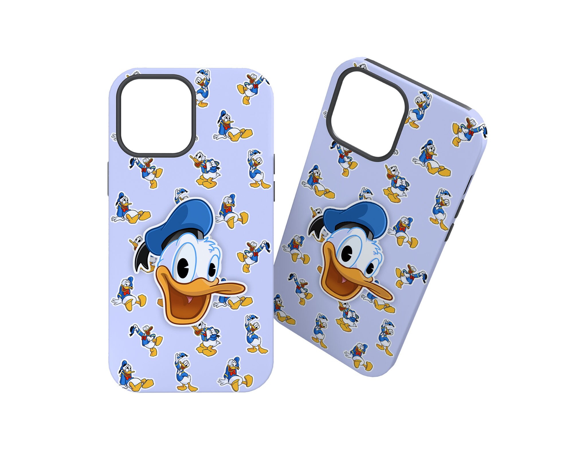 Donald Duck Design phone case Donald Duck art case Disney | Etsy