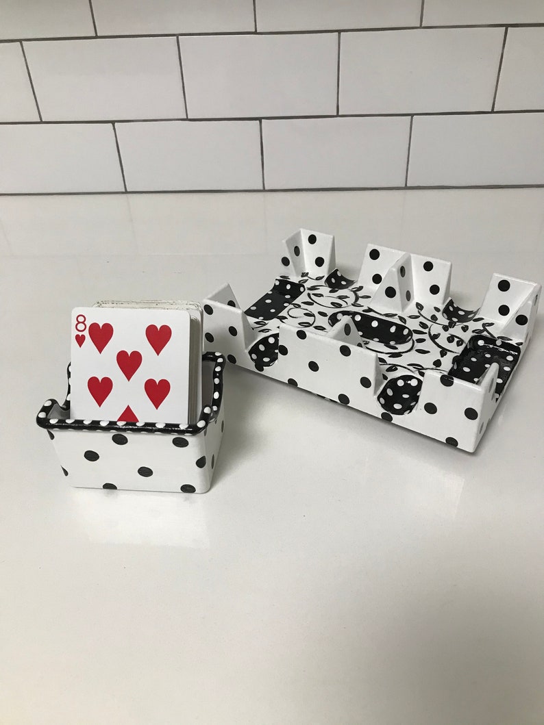 2 Piece Canasta Set - Etsy