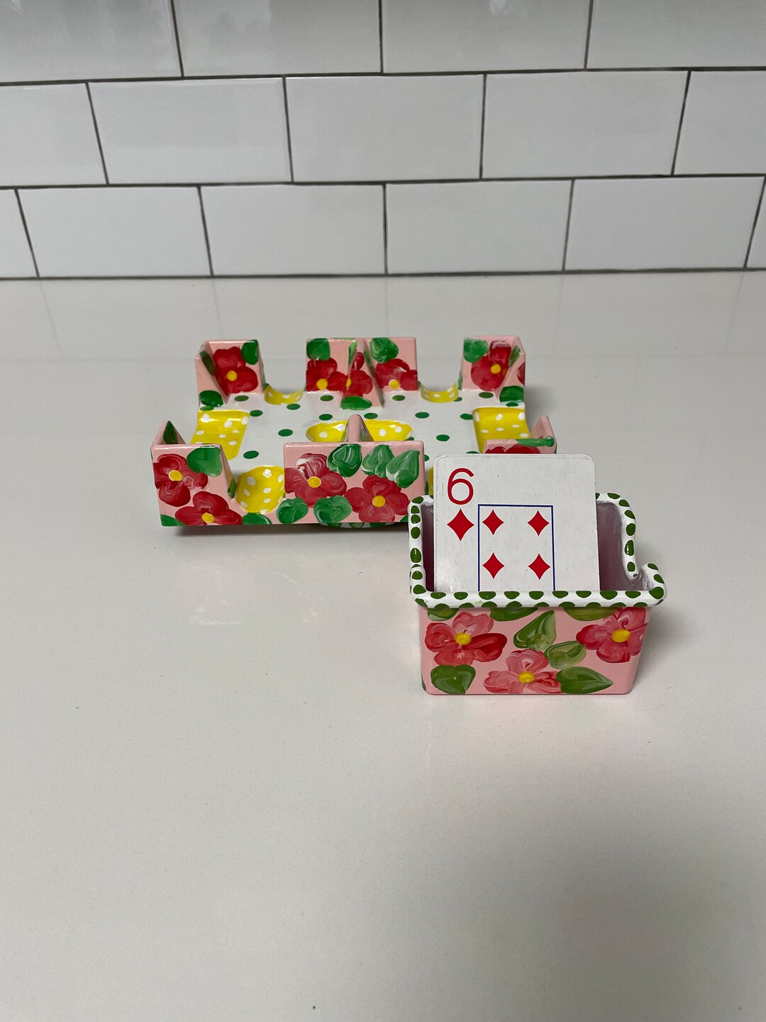 2piece Canasta Set - Etsy