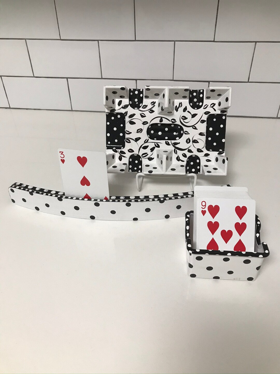 3 Pc.canasta Set - Etsy