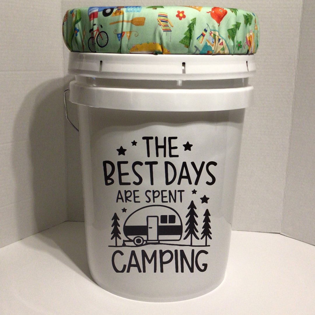 5 Gallon Bucket Lid Seat, Camping Cushion Bucket Lid, Bucket Lid ...