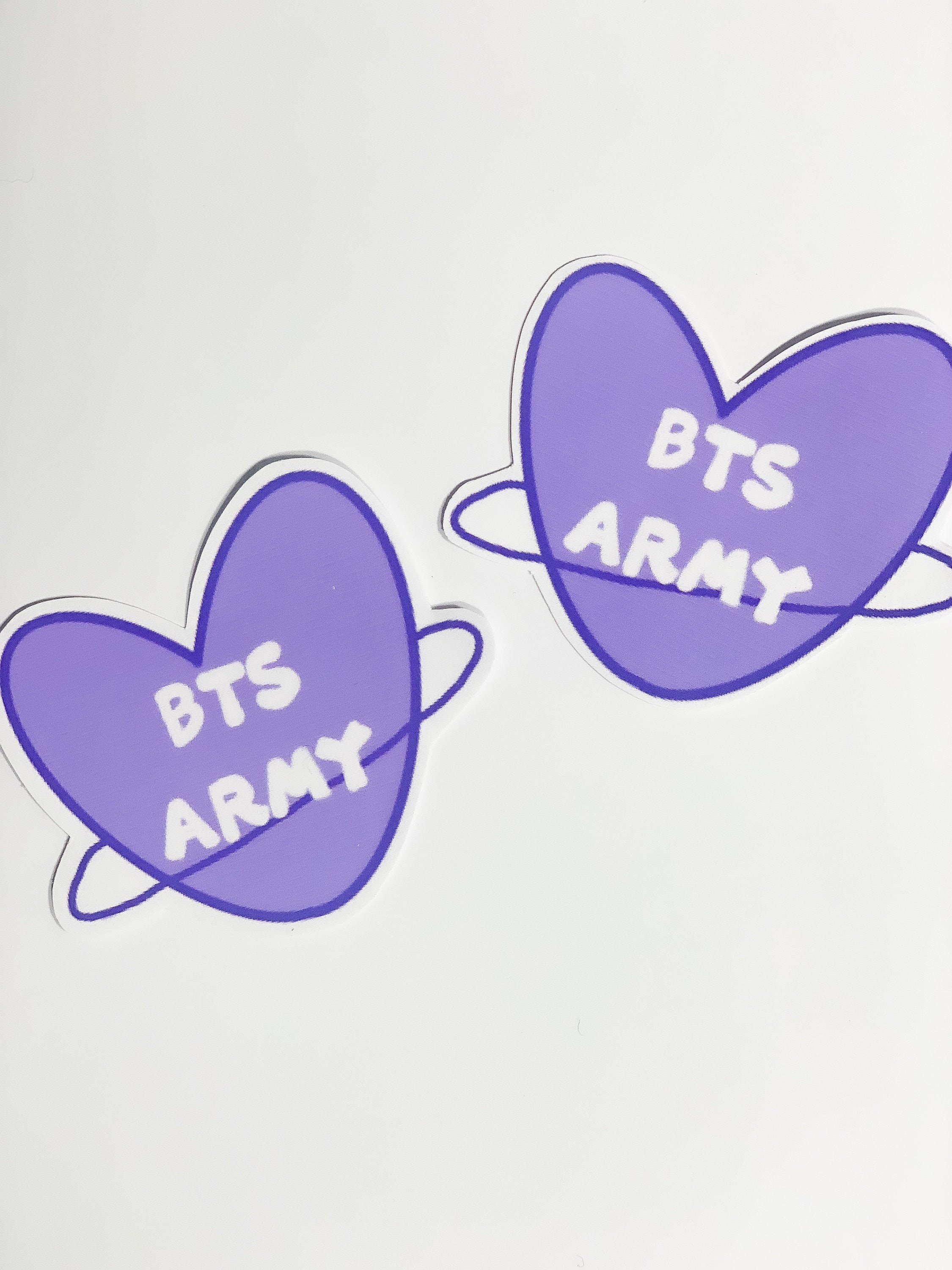 BTS ARMY Stickers I 2 in a pack I cute stickers for | Etsy