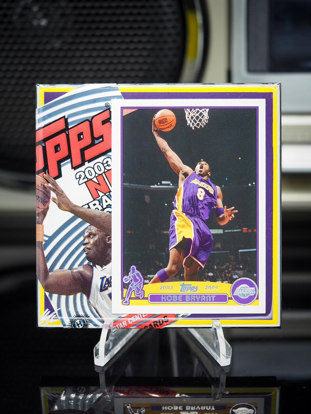 Kobe Bryant Classic Card Tile Coaster - Los Angeles Lakers - 2003 Topps ...