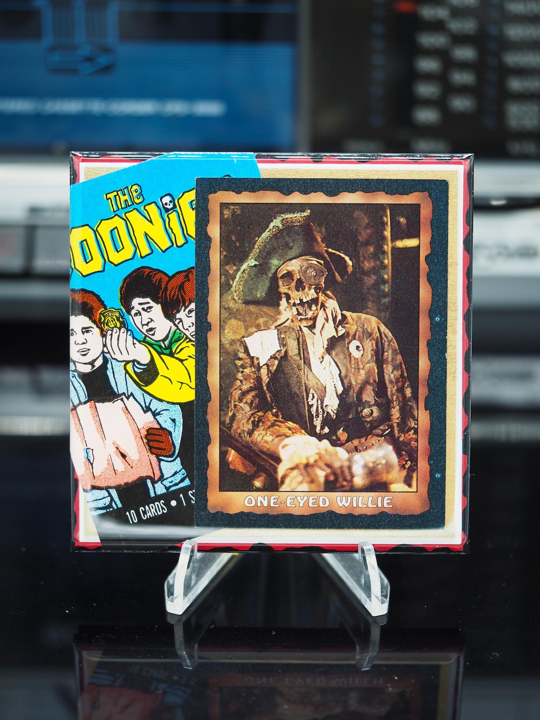 The Goonies One-eyed Willie Classic Card Tile Coaster - 1985 Topps the ...