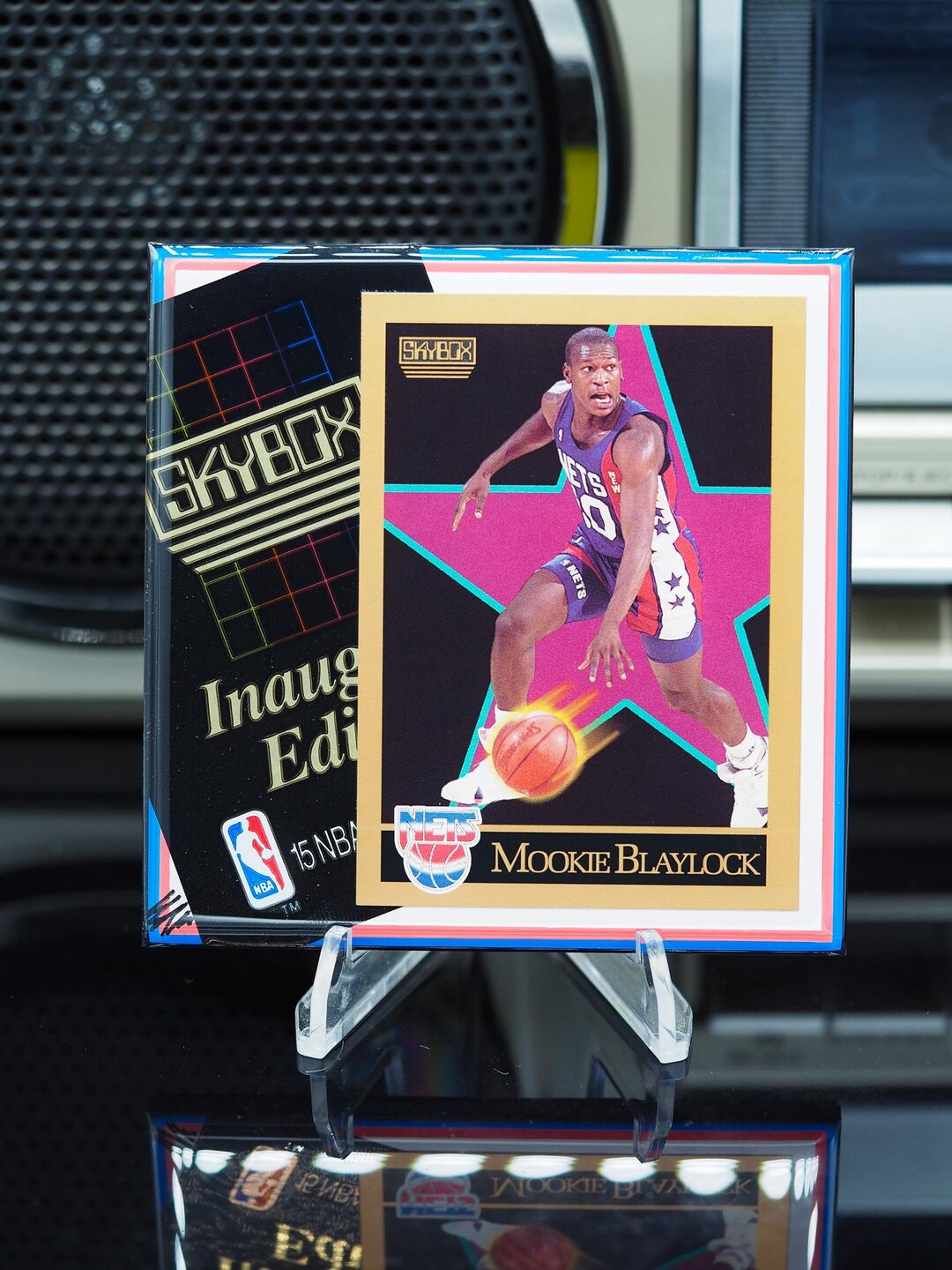 Mookie Blaylock Classic Card Tile Coaster - New Jersey Nets - 1990 ...
