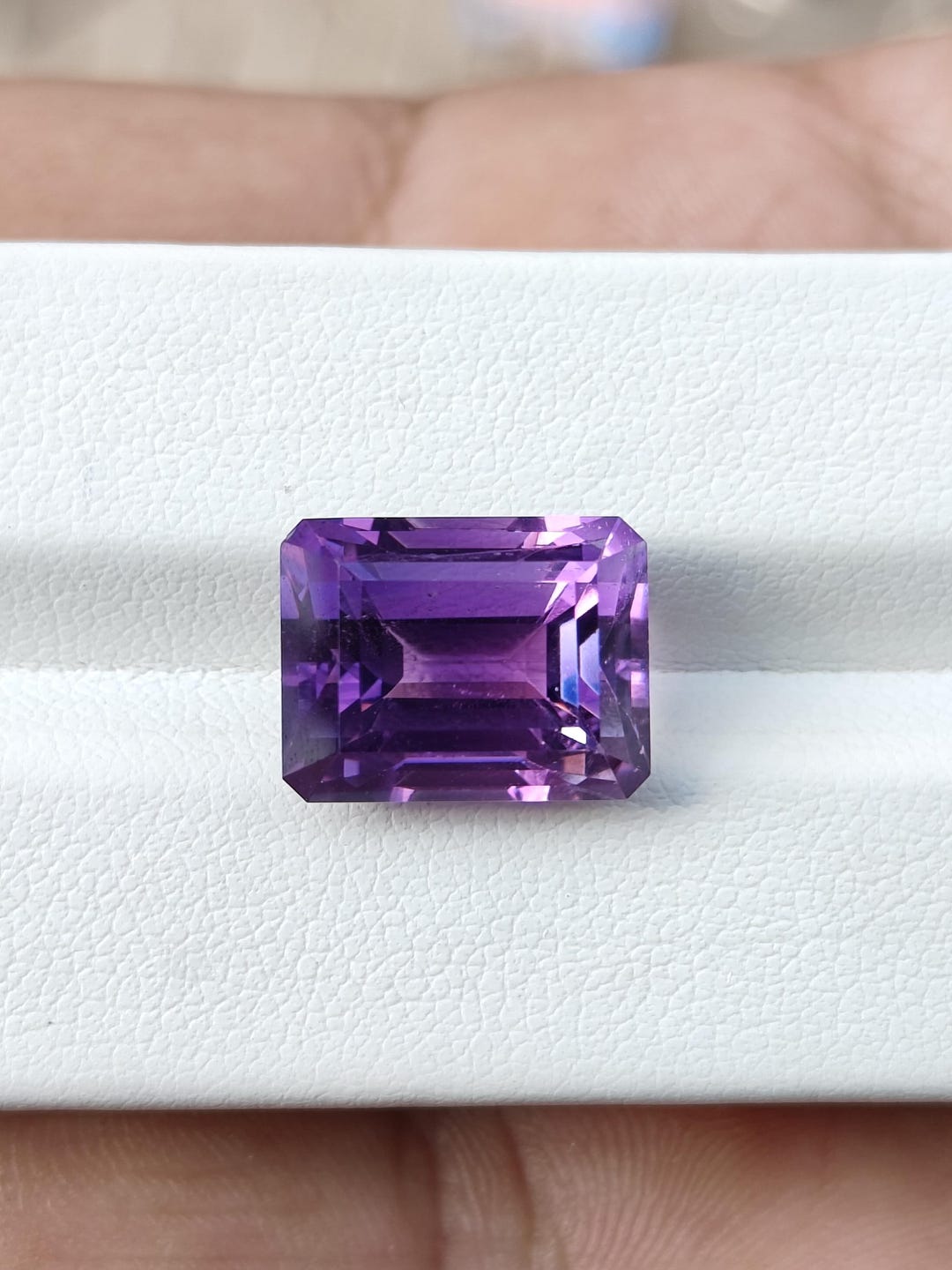 AAA Octagon Amethyst Stone: 8.655 Ct, Deep Purple Gemstone - Etsy