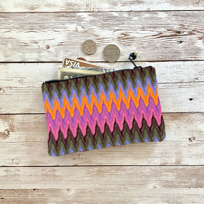 Monogram Chevron Bag - Etsy