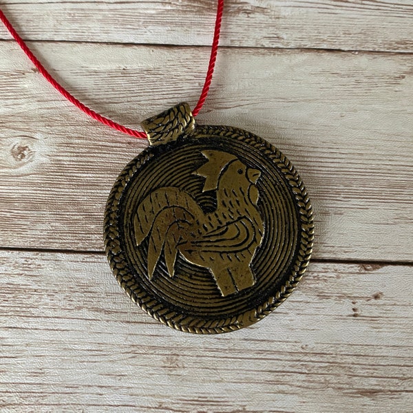 Rooster Pendant - Etsy