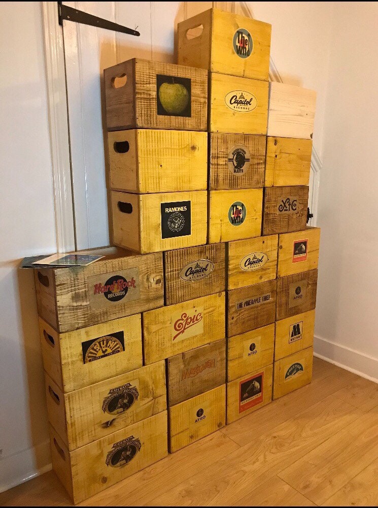 7 Inch Vinyl Record Storage Box 2 TONE Label - Etsy UK