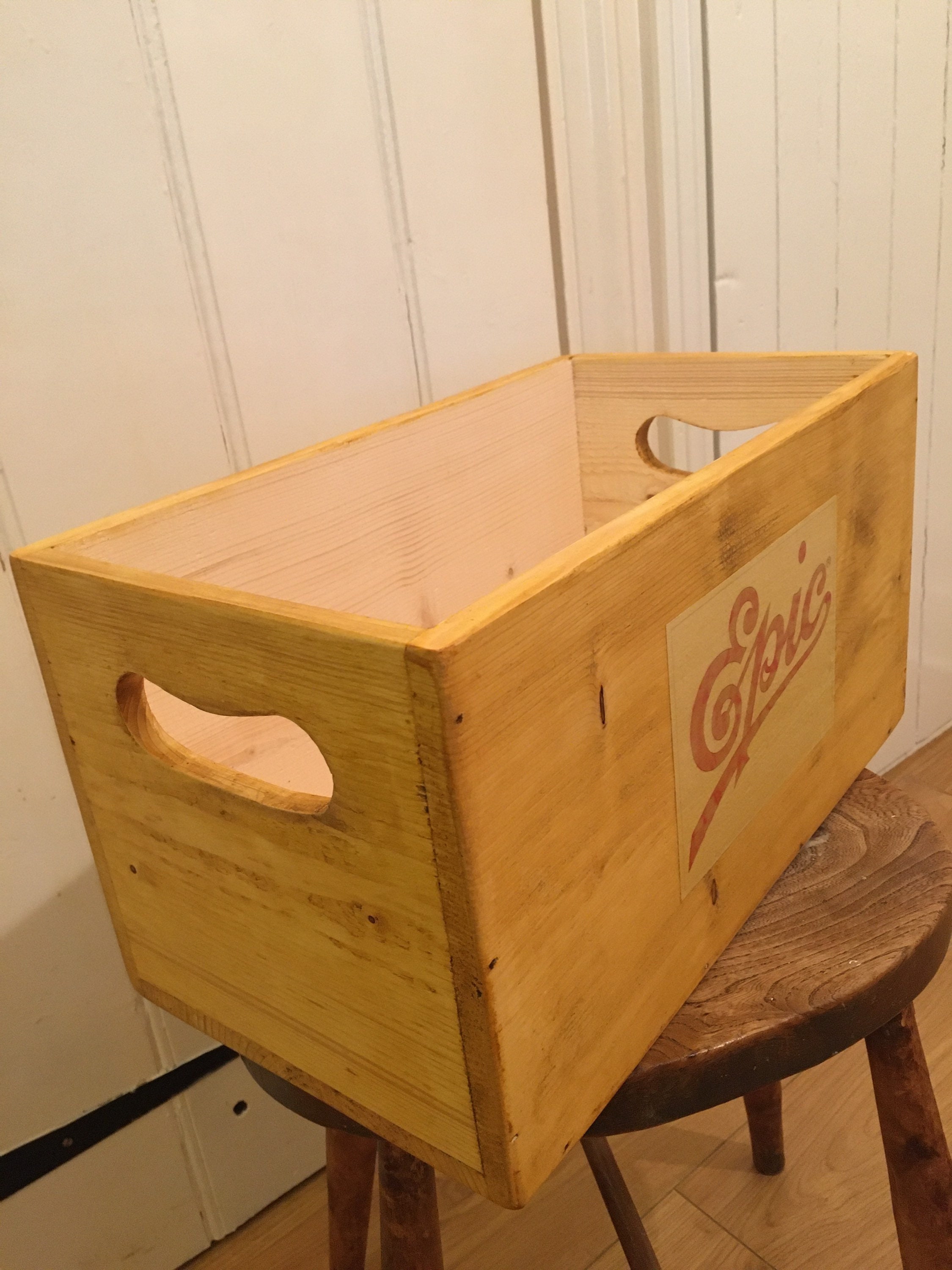 Record Storage Box 7 Inch Singles Case Vintage Style - Etsy UK