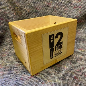 7 Inch Vinyl Record Storage Box 2 TONE Label - Etsy UK