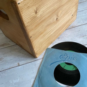 Record Storage Box, 7 Inch Singles Case , Vintage Style Storage - Etsy UK