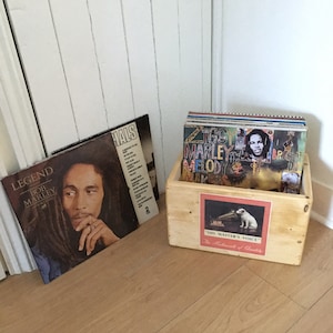 Record Box 12 Inch Vinyl LP Album Storage Case. Any Label. - Etsy UK