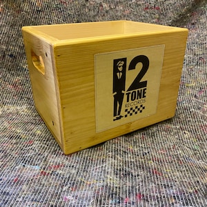 7 Inch Vinyl Record Storage Box 2 TONE Label - Etsy UK