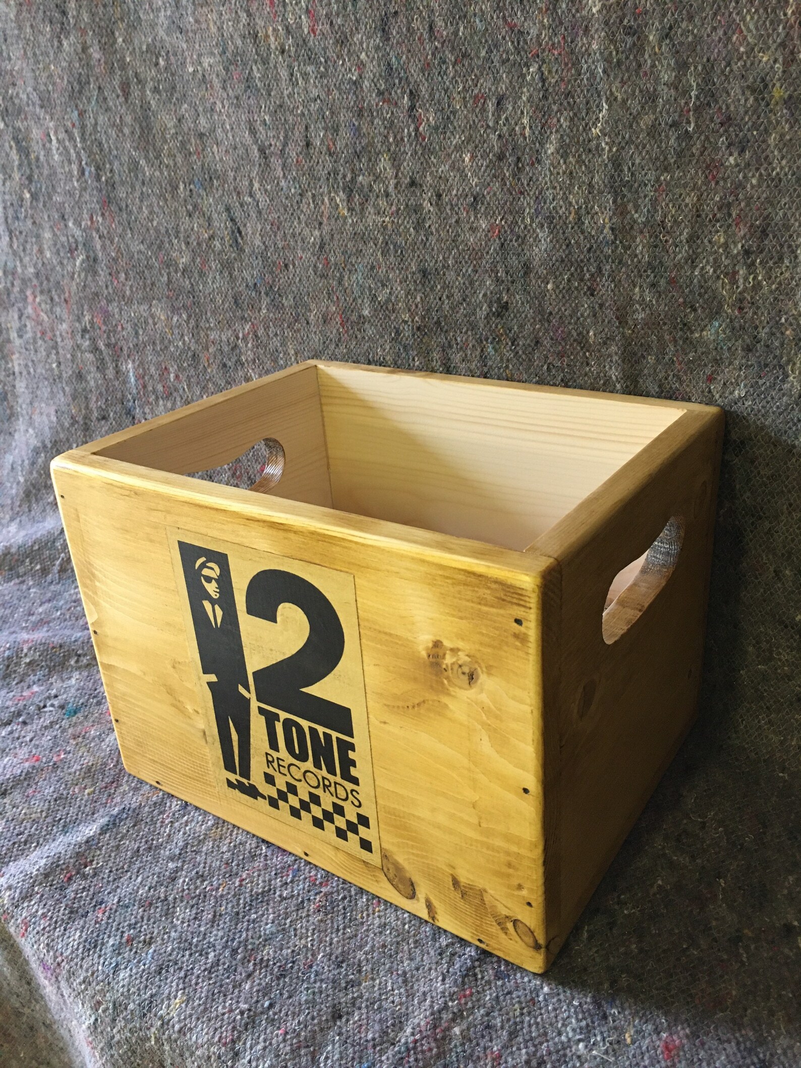 Vinyl Record Storage Box STAX Record Label. 120 Sleeves | Etsy