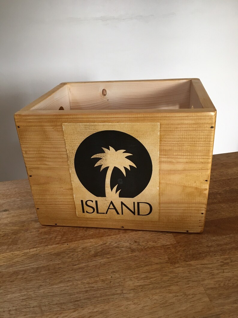 Vinyl Record Storage Box STAX Record Label. 120 Sleeves | Etsy