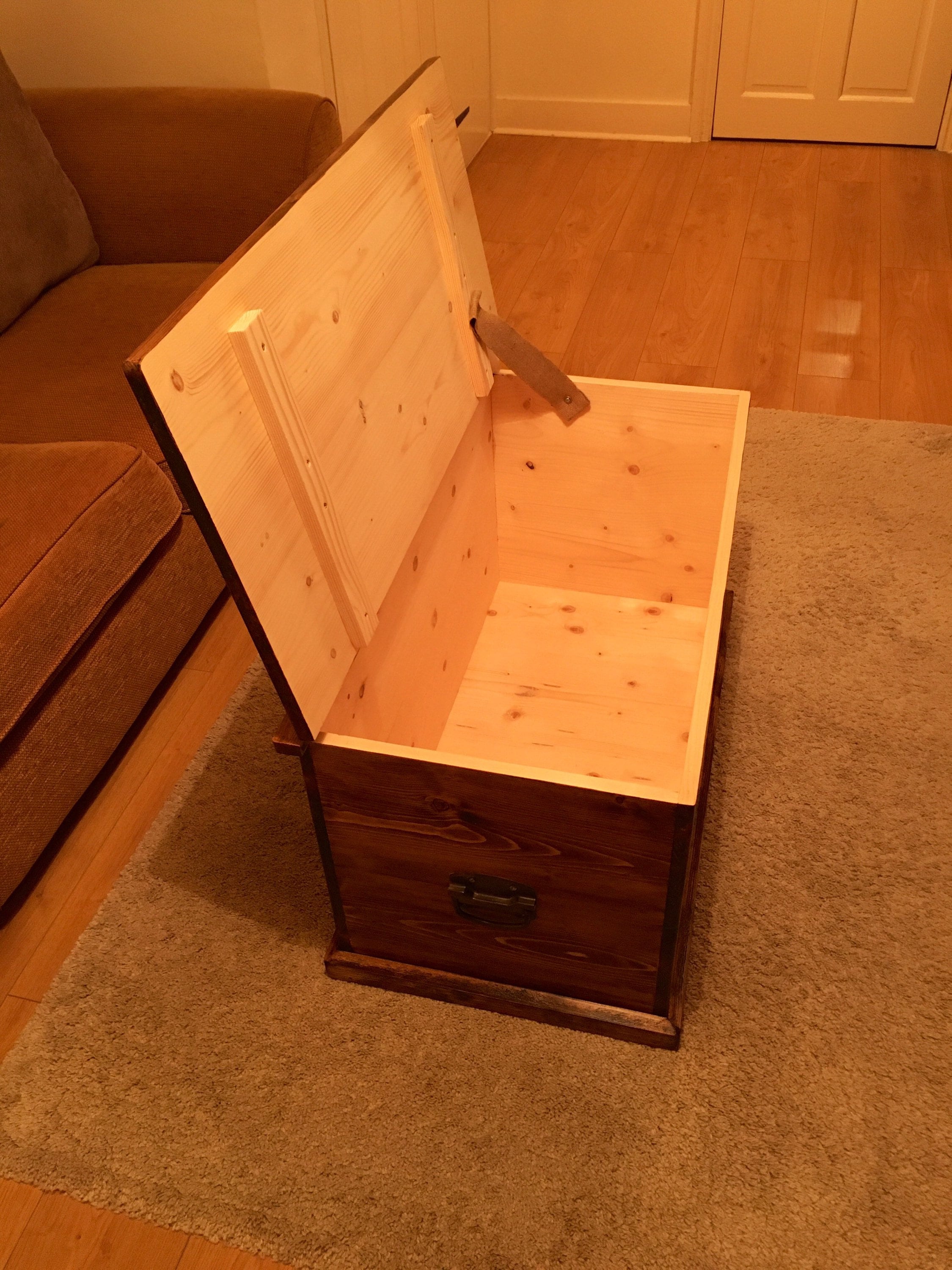 Huge Solid Pine Trunk Storage Box DELIVERY QUOTE AVAILABLE - Etsy UK