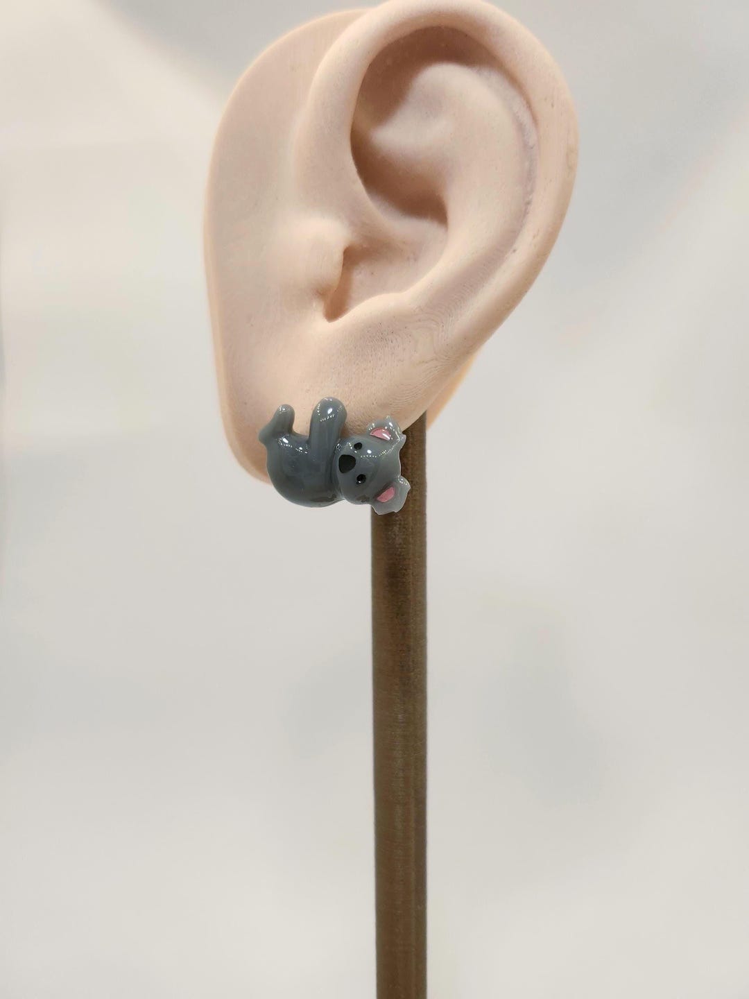 Climbing Koala Earrings/ear Piercings - Etsy