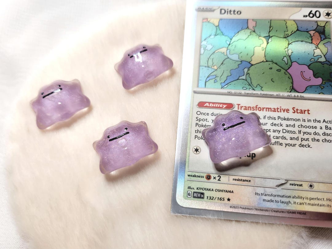 Ditto Liquid Core Ability Markers for Pokemon TCG - Etsy