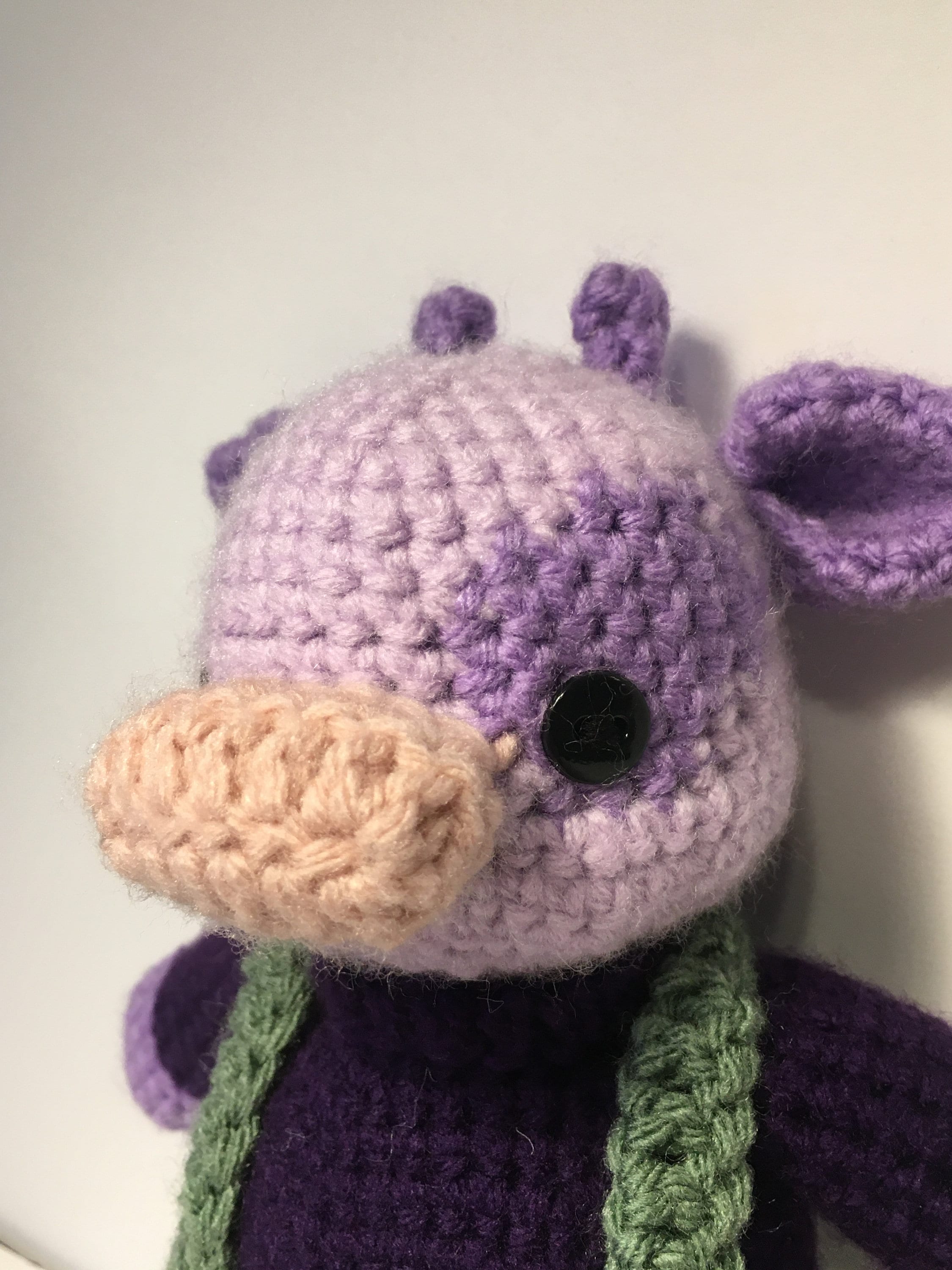 Lavender Cow Crochet Pattern - Etsy
