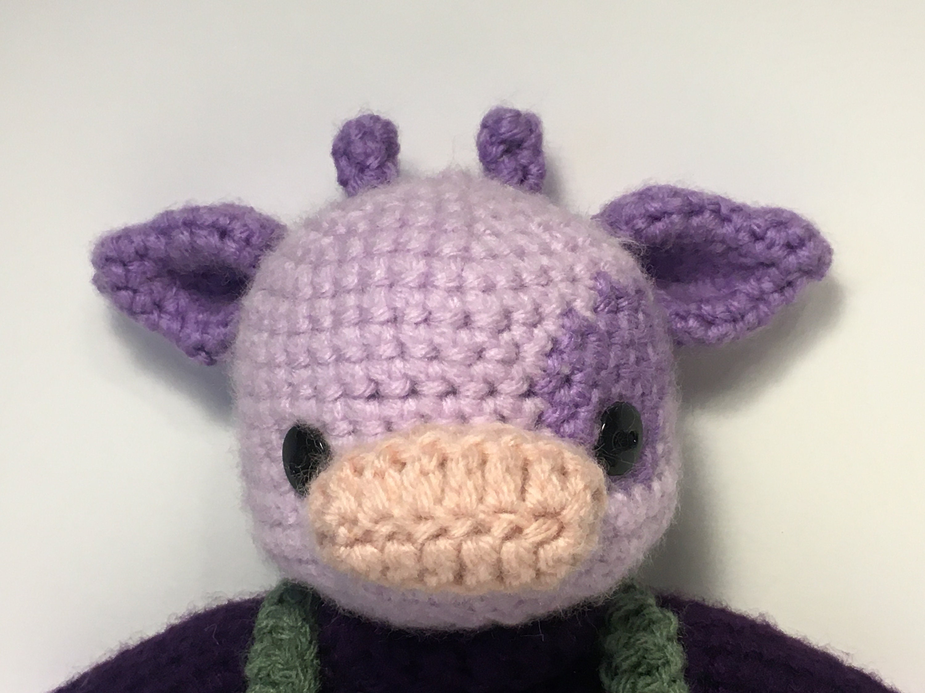 Lavender Cow Crochet Pattern - Etsy